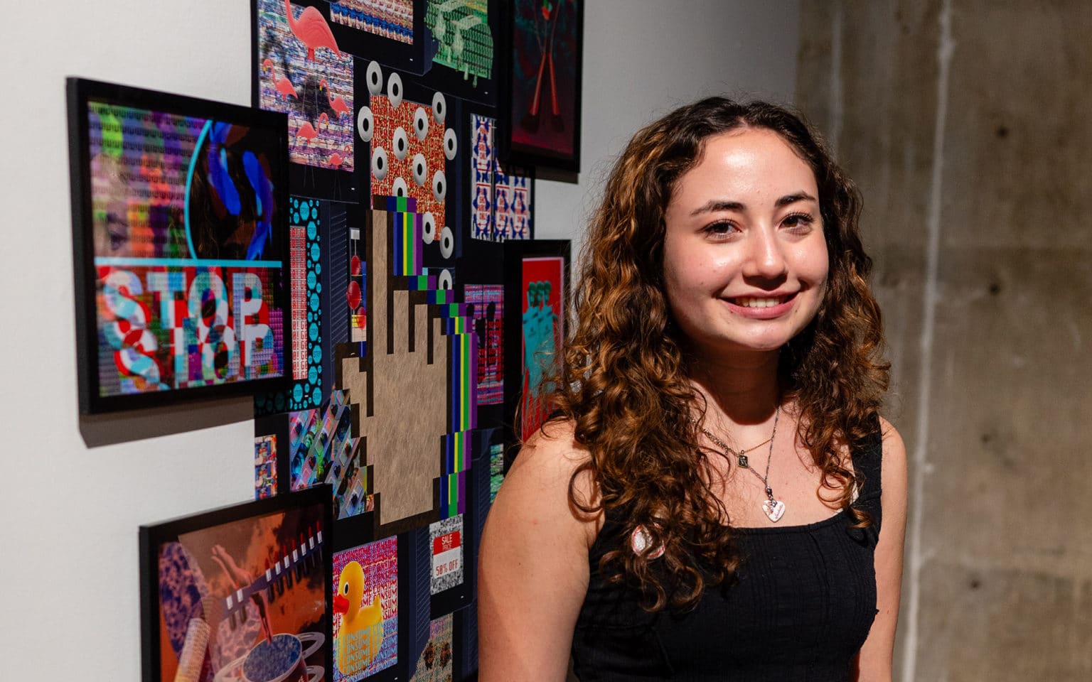 Glitch Collage Bookmarks | Contemporary Arts Museum Houston